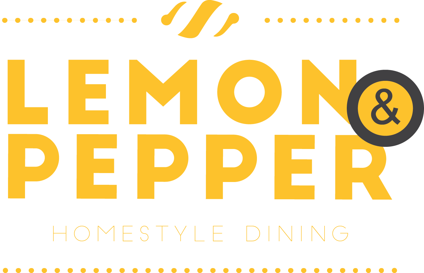 Lemon & Pepper: A Secondary Logo/Logo variations