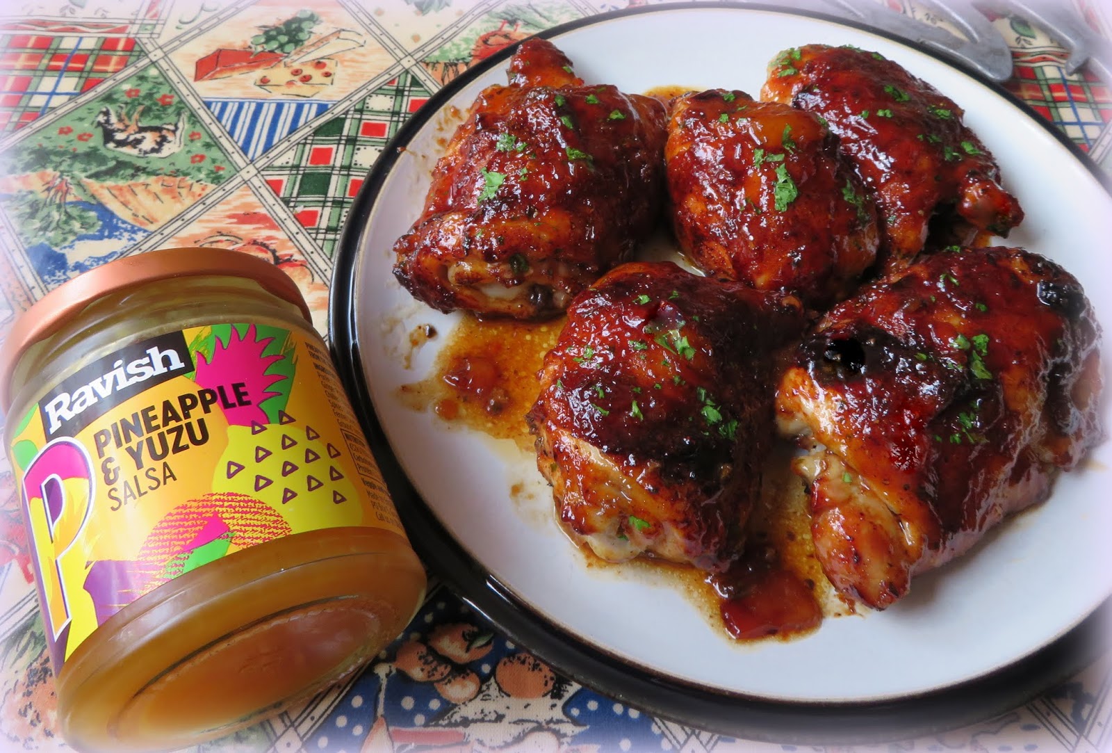 Sticky BBQ Chicken Thighs | The English Kitchen
