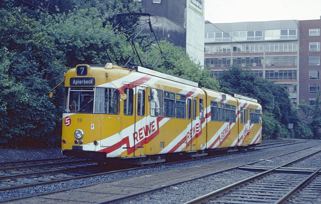 32 Color Photos Show Trams of Germany in the 1970s ~ Vintage Everyday