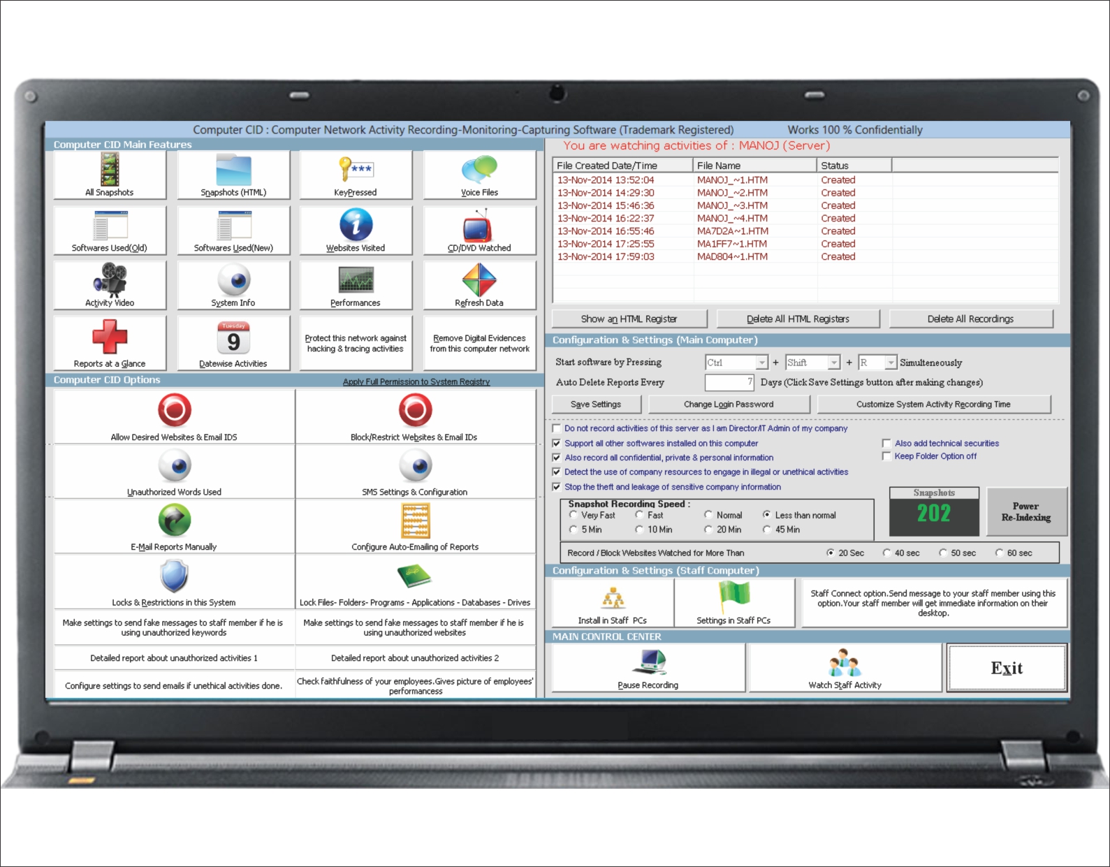 COMPUTER CID SOFTWARE: COMPUTER CID SOFTWARE