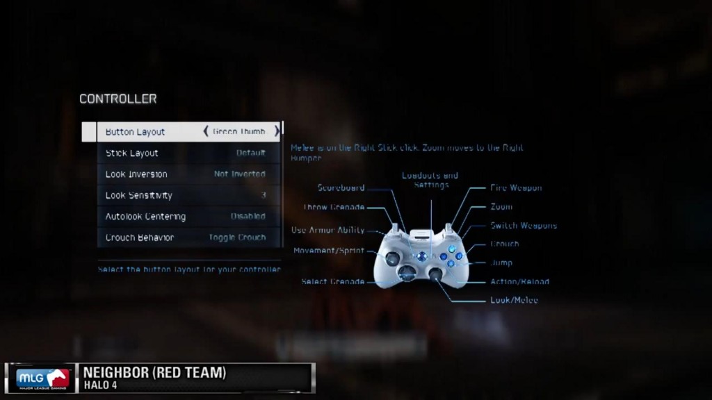 Halo 4 News & Updates: Halo 4 Controller Layout Revealed