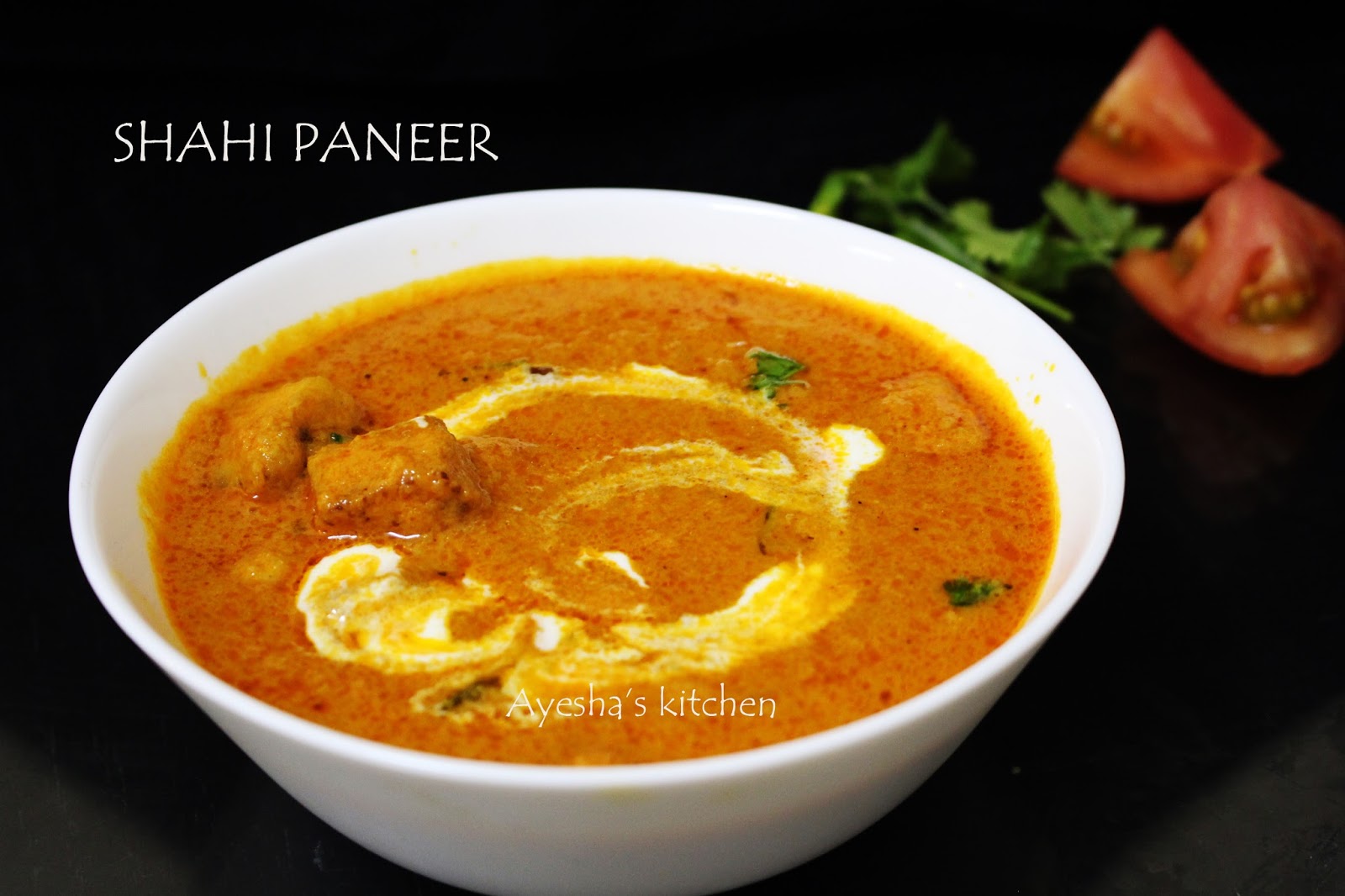SHAHI PANEER RECIPE / HOW TO MAKE SHAHI PANEER