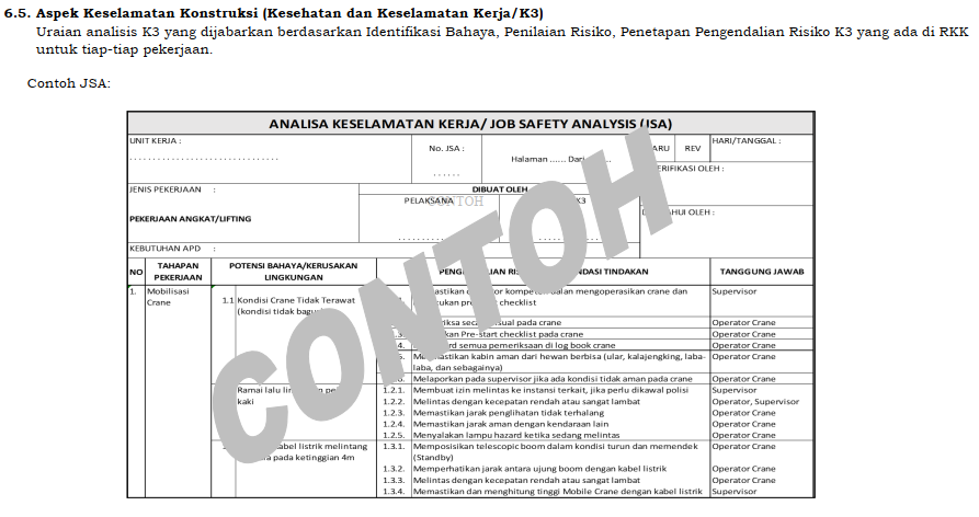 RMPK/RMK 2021 - Contoh Format Rencana Mutu Pekerjaan Konstruksi yang ...
