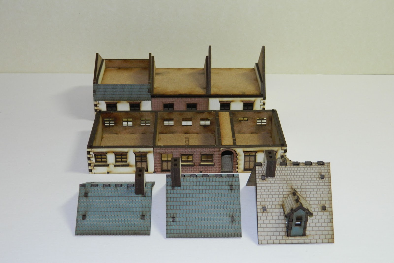 Hazdrubal's Wargaming Blog: Stackable 15mm Buildings