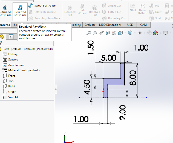 Solidworks exercises step by step procedure ~ Ourengineeringlabs