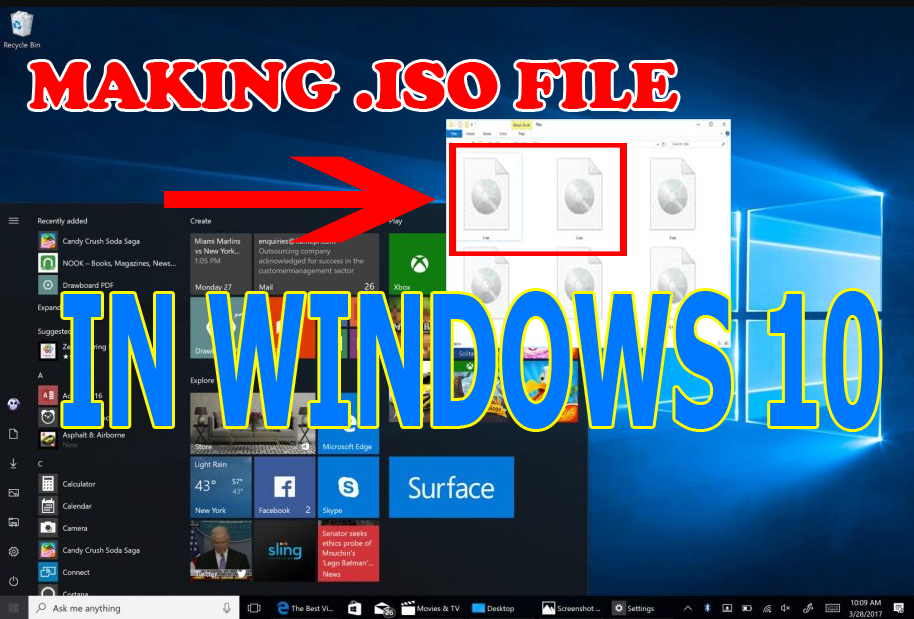Cara Membuat File ISO Gratis Di Windows 10 - NEWBIE CODE NEWS | BELAJAR ...