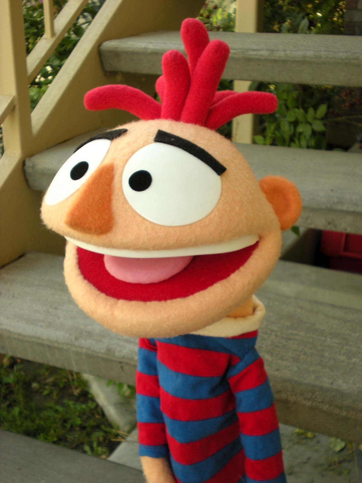 The Golden Glue Gun: Little Boy Puppet