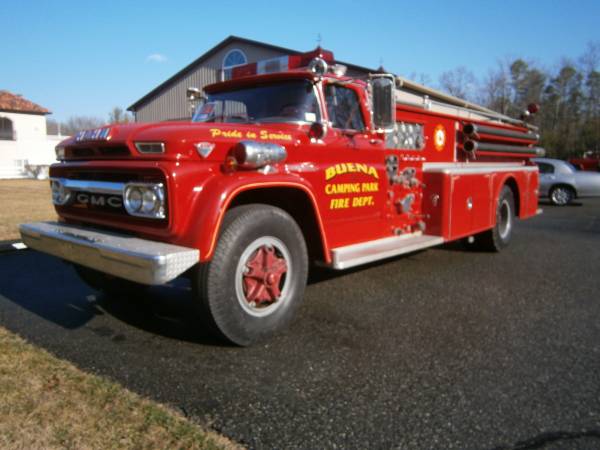 1962 GMC Hahn Fire Truck - Classic Truck