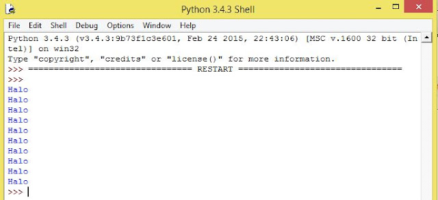 Perulangan dengan While Dalam Bahasa Pemograman Python