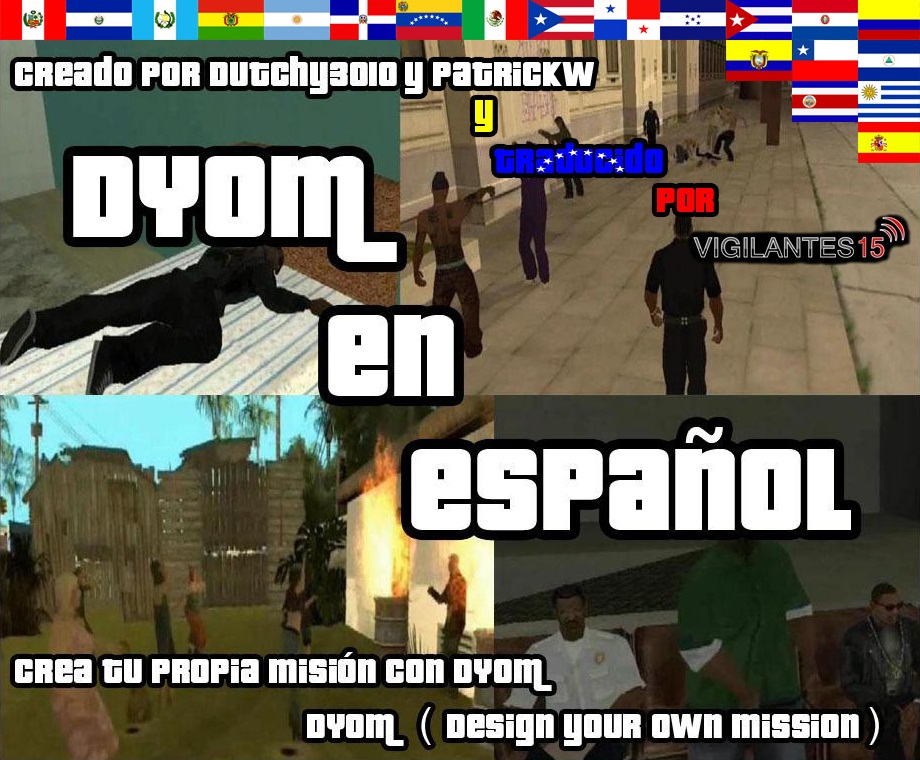 JOSE ANGEL ROMERO: MOD DYOM PARA SU GTA SA PC