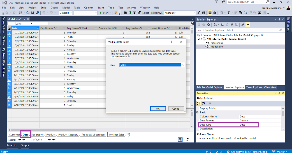 Axiom: Design a Tabular BI Semantic Model 2