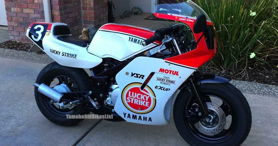 Yamaha YSR50 Tiny Sportbike - Yamaha Old Bikes List
