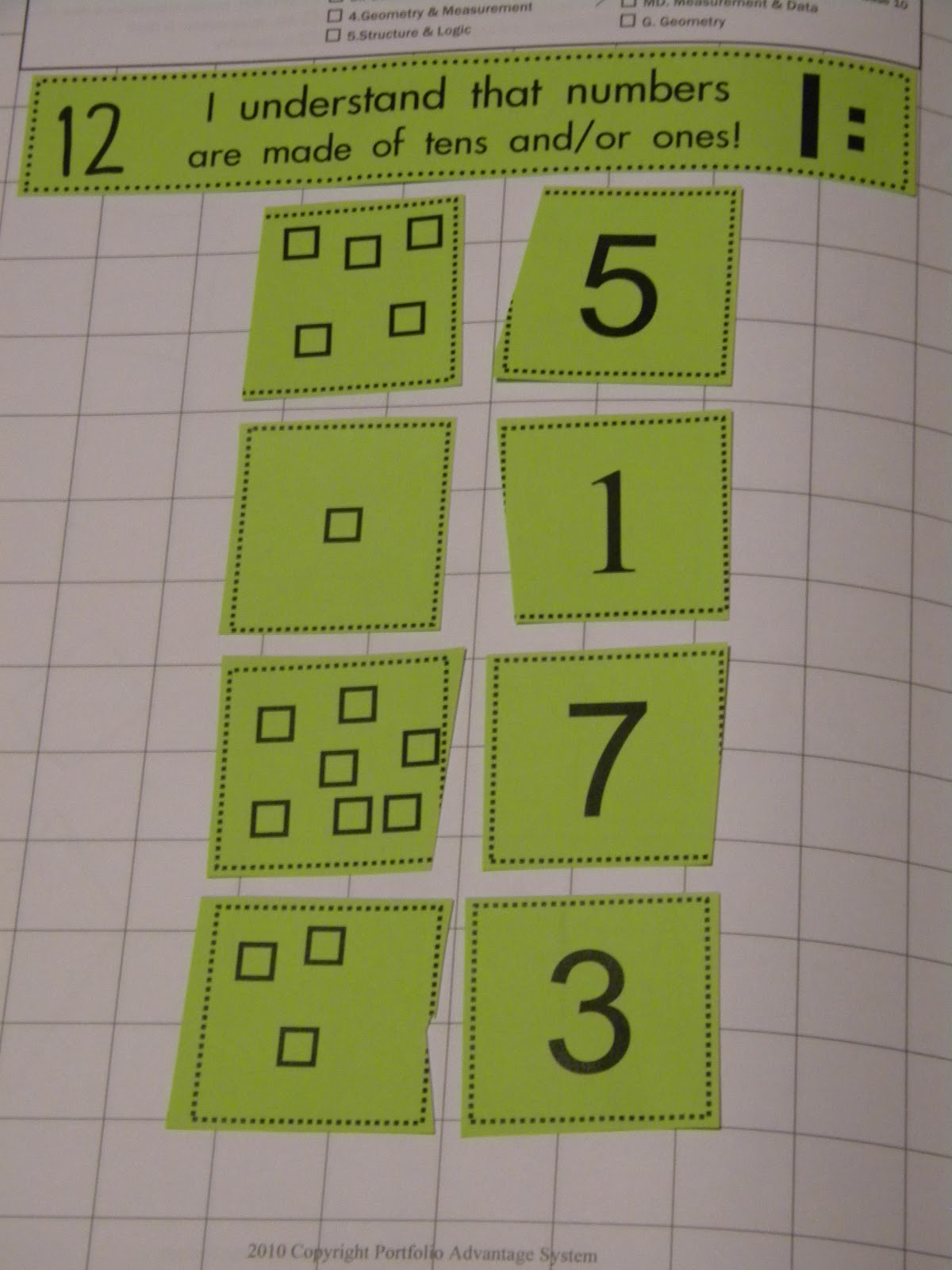 Tales from a Traveling Teacher: K-2 Math Journals: Place Value!!