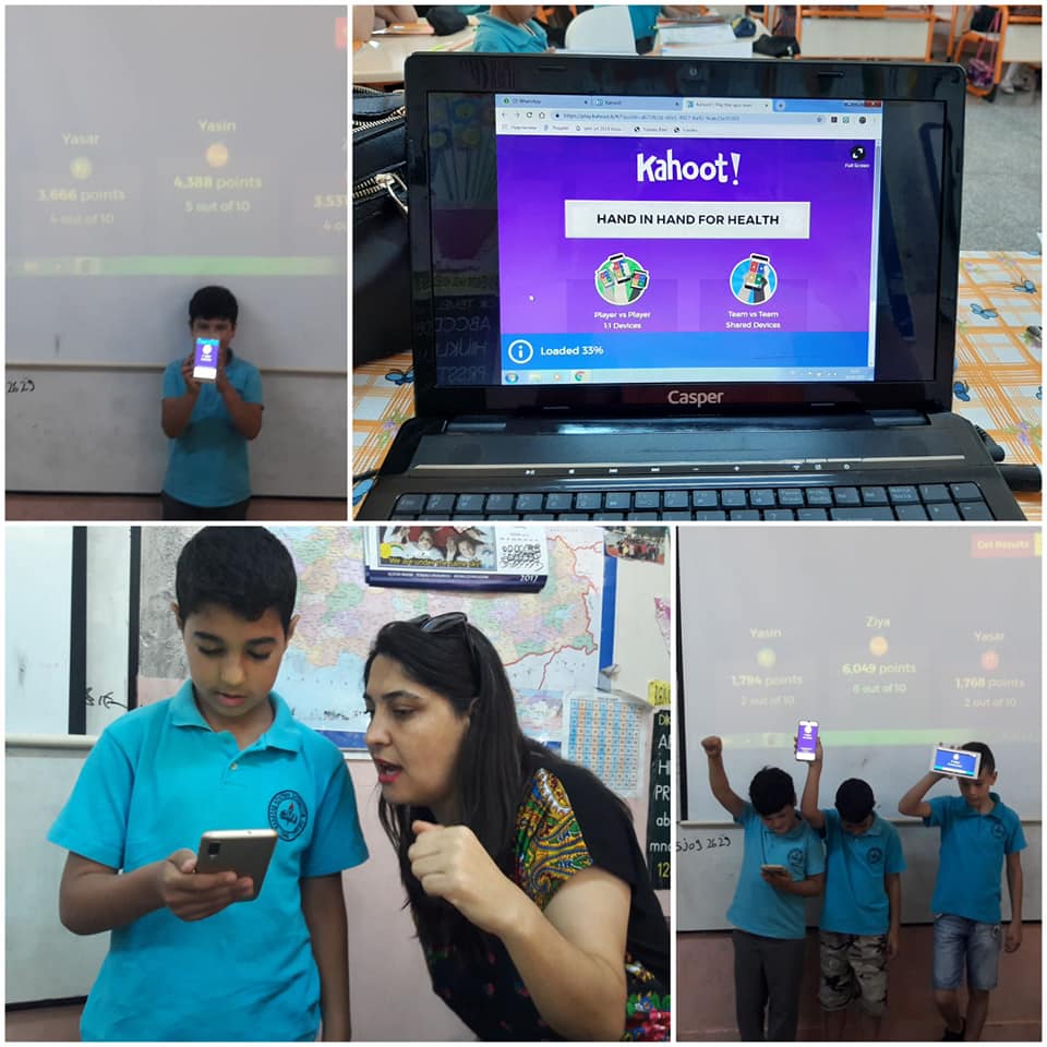 Hand In Hand For Health: Kahoot and Quızzız