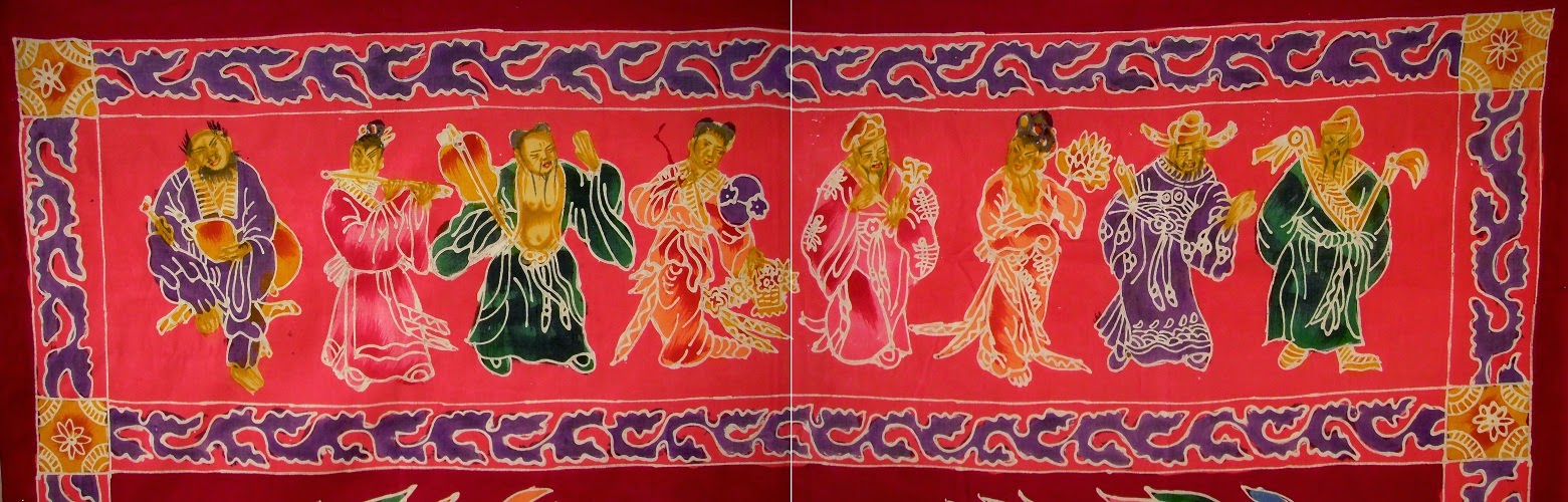 PATINA CINA PERANAKAN: STRAITS CHINESE BATIK ALTAR CLOTH