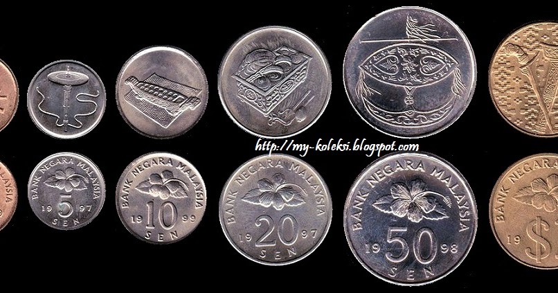 KOLEKSI - COLLECT AND SEE: Duit Syiling Malaysia Siri Kedua - Bunga Raya