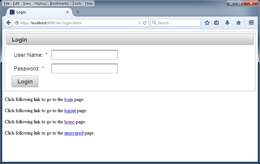 s4c - import: JSF - PrimeFaces login Servlet Filter example using Jetty ...