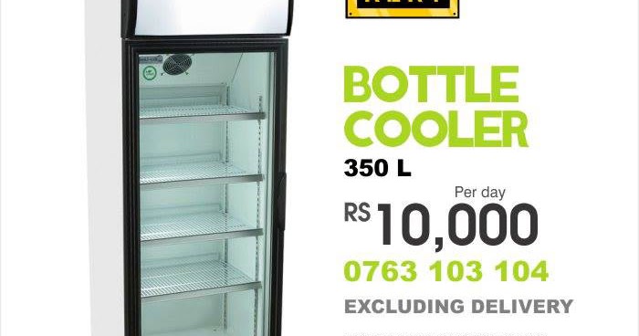 Rent Stuffs - Anything for Rent.: Bottle Cooler For Rent Sri Lanka