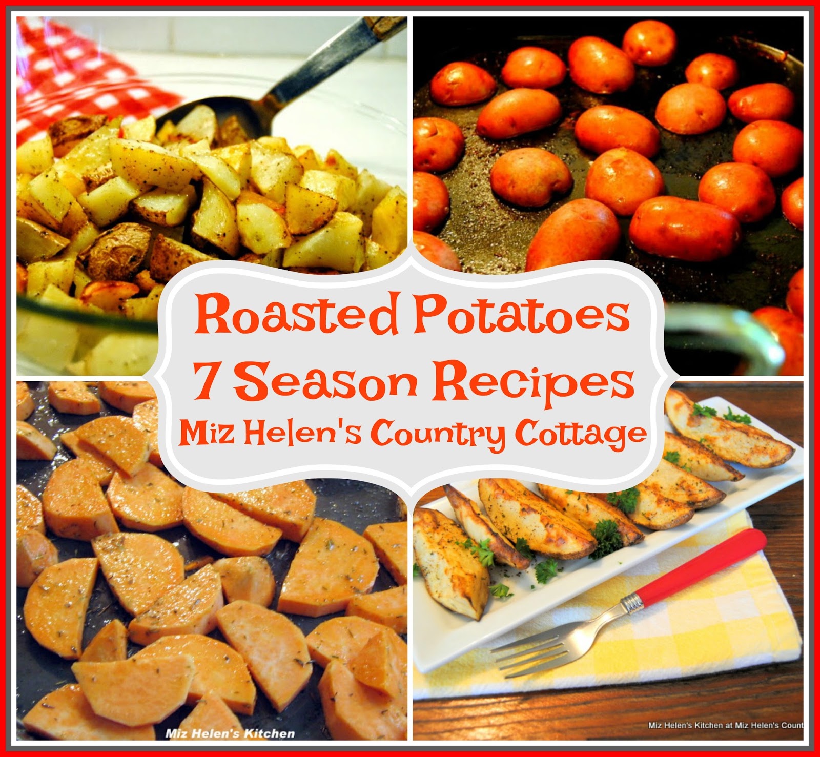 Roasted Potatoes With 7 Season Recipes
