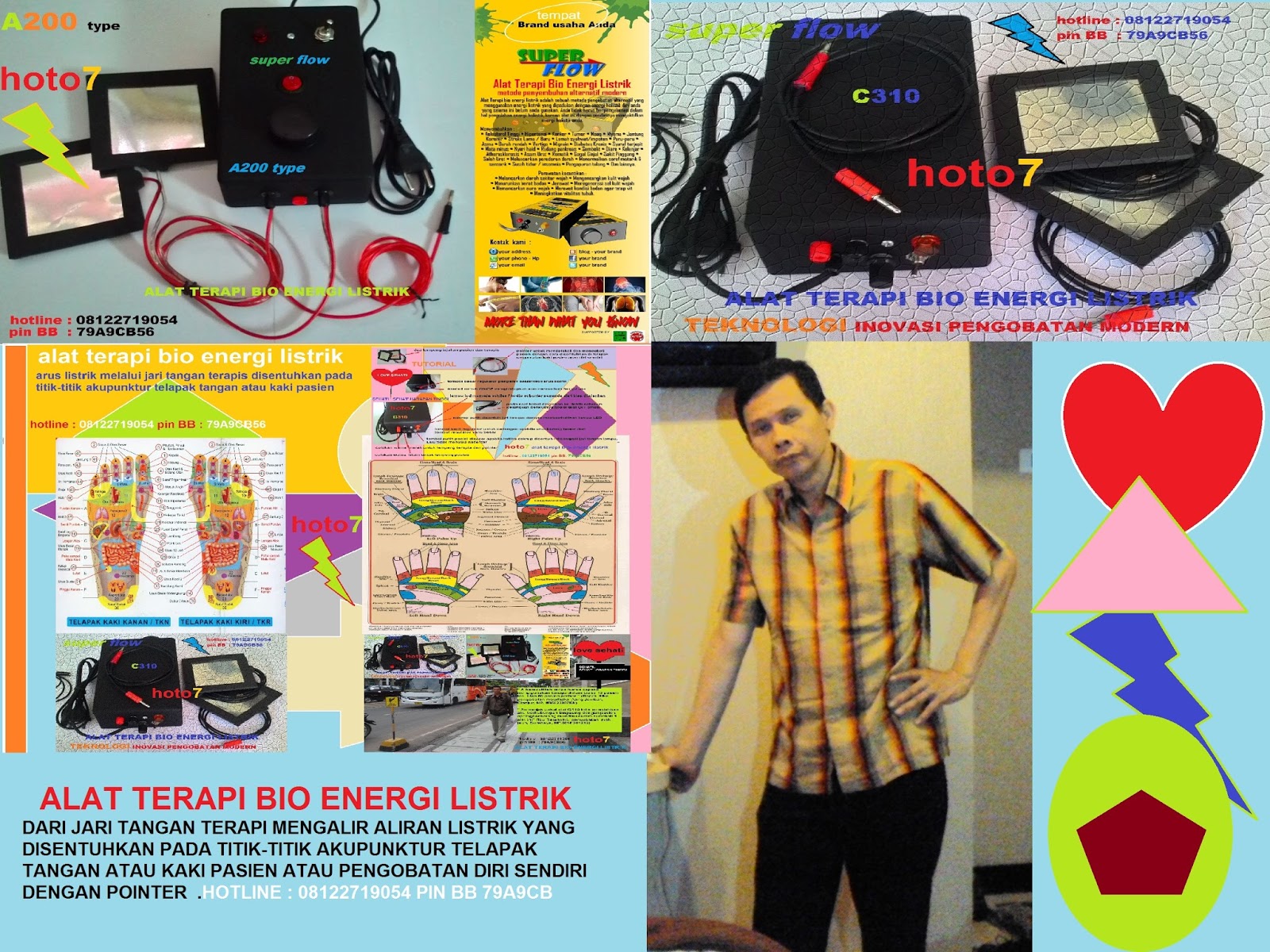 ALAT TERAPI LISTRIK MODERN : PRODUK TERBARU