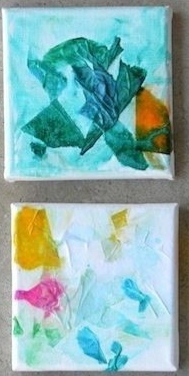 Printed Tissue Paper Art