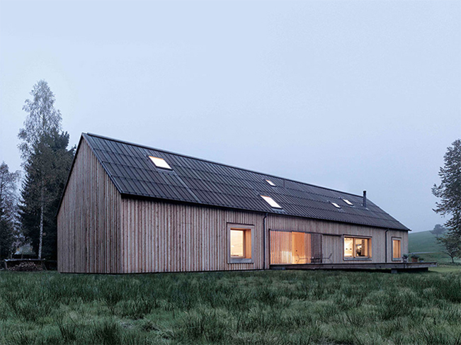 Somewhere I would like to live: Austrian Contemporary Barn / Bernardo ...