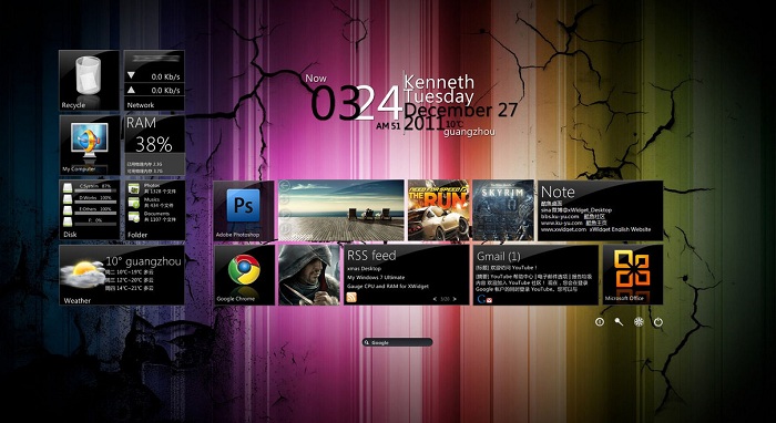 Cara Mempercantik Tampilan Windows | Ungu Template
