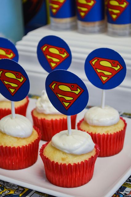 113 ideas para decorar una Fiesta de Superman