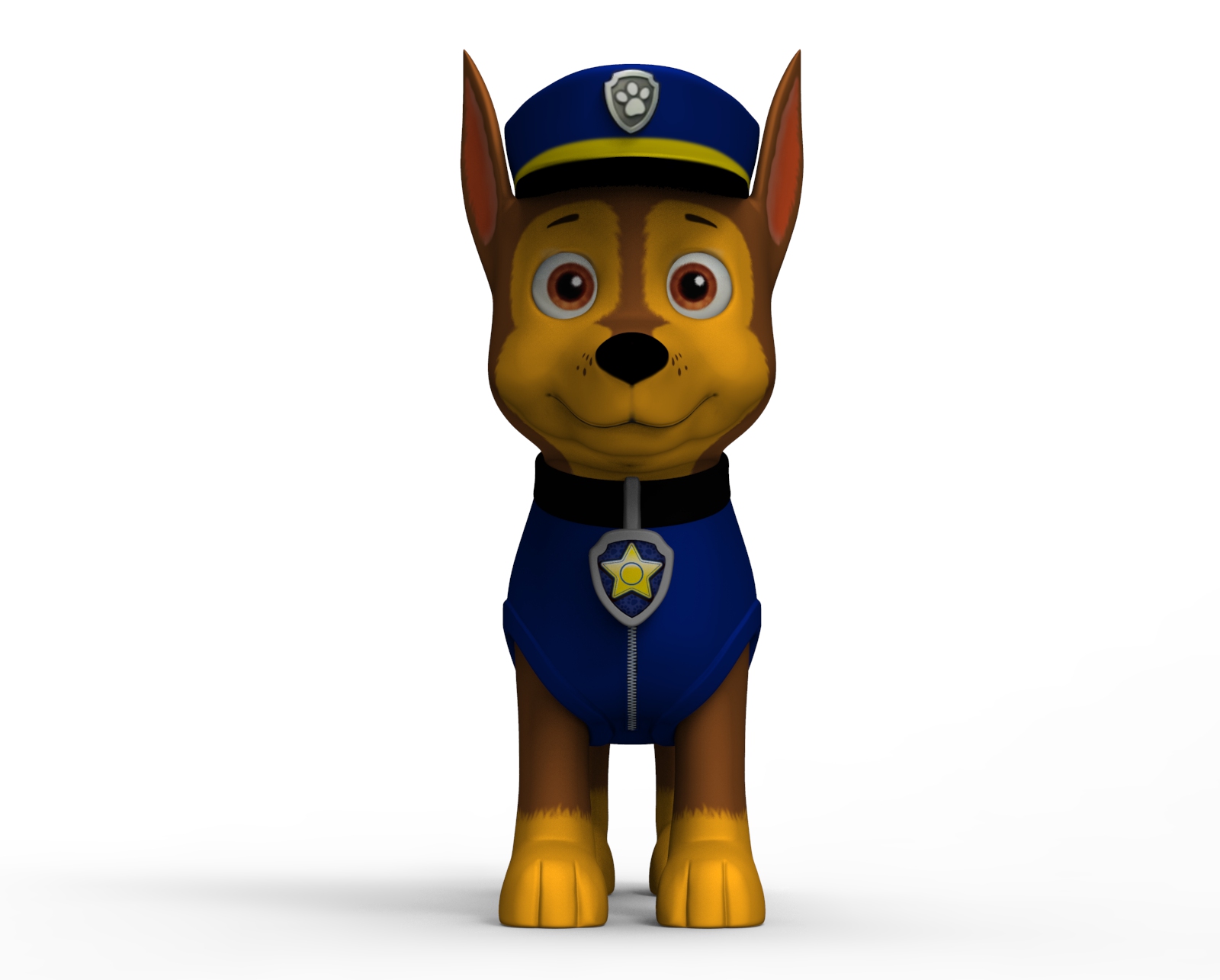 3d Character model: Chase