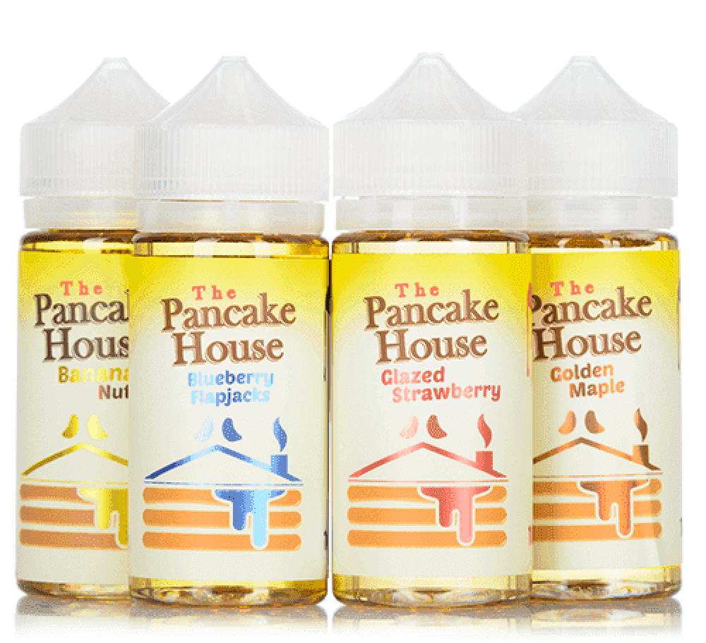Enjoy some of the great flavoured vaping eliquid from The Pancake House ...