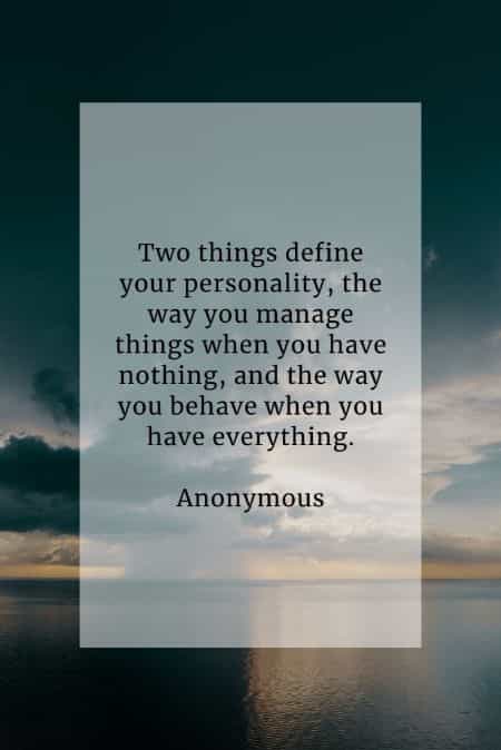 75 Personality quotes that'll help you become a better person