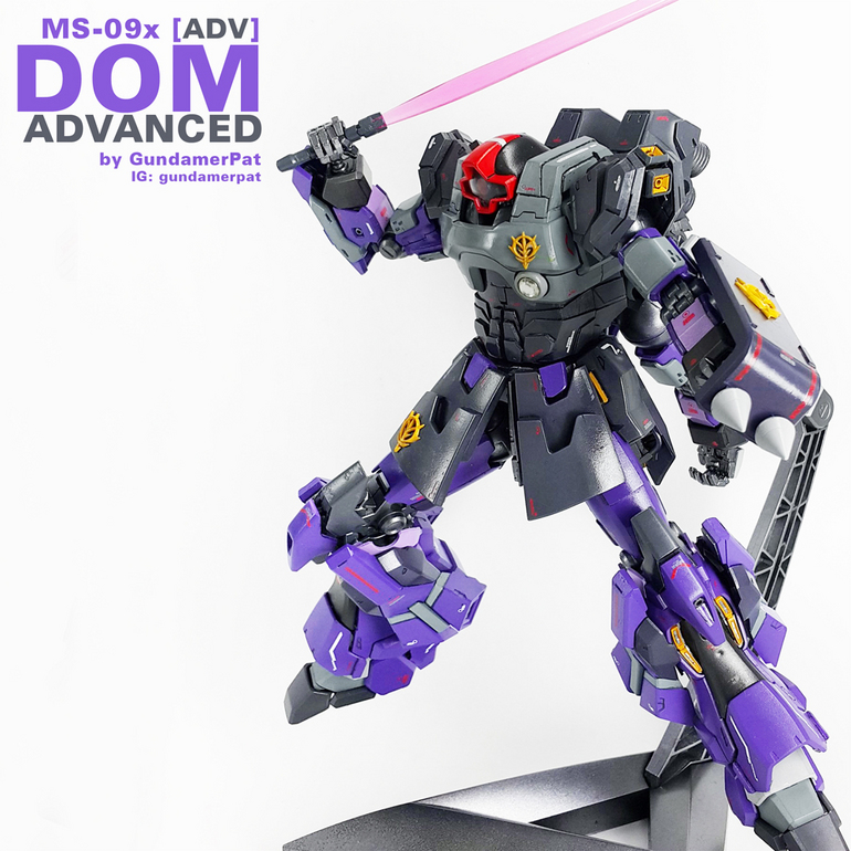 GUNDAM GUY: MS-09x Dom Advanced - Customized Build