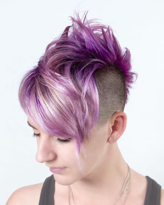 La moda en tu cabello: Pelo corto estilo Punk 2021