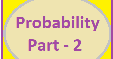 PROBABILITY Part-2