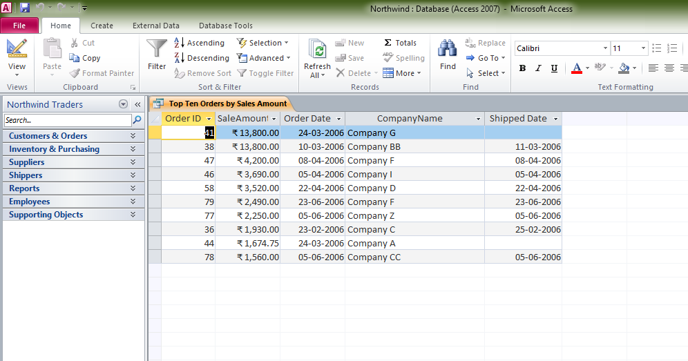 Exporting Tables, Queries, Forms and Reports to XML pages