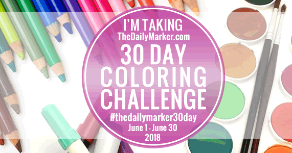 Bashful Blogging: Colouring Challenge, Day 16