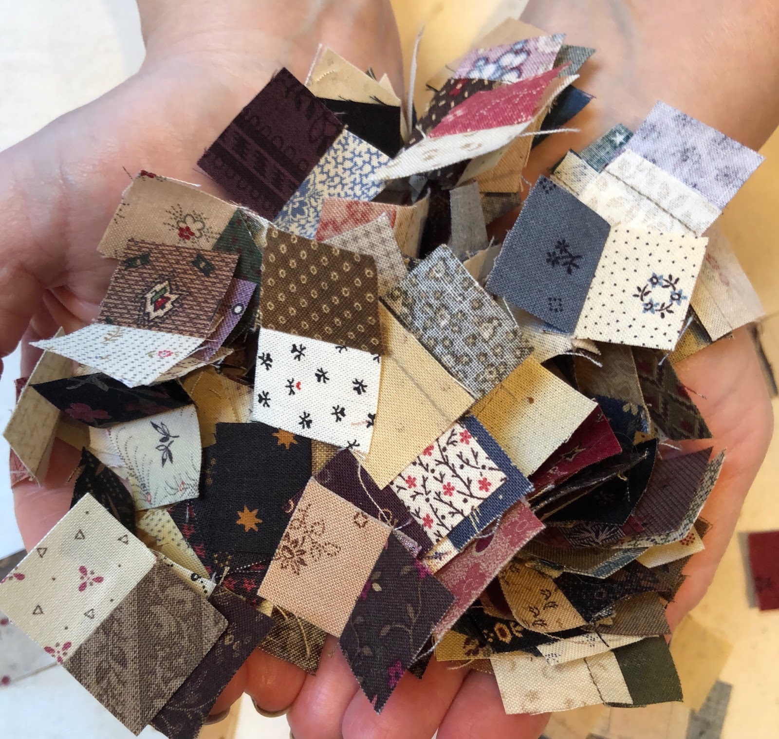 Heartspun Quilts ~ Pam Buda: Tiny Little Two-Patches