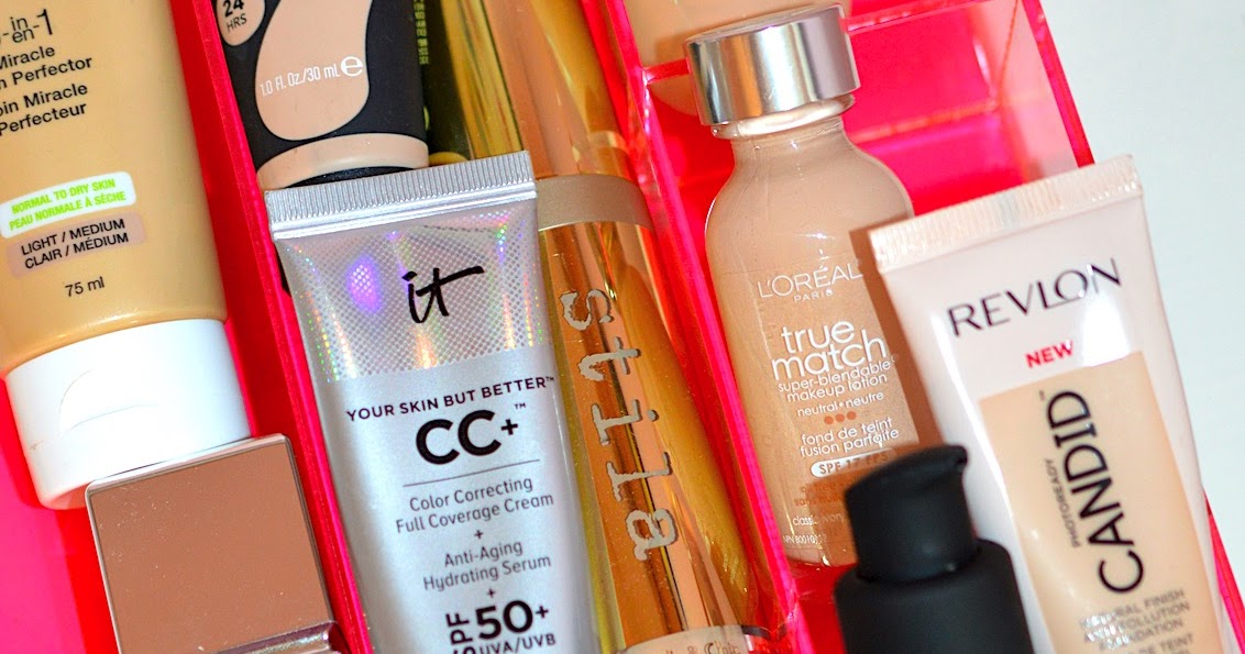 Best Drugstore and High End Foundation for Combination Skin ...