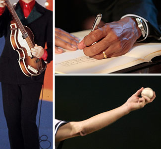 Famous left-handed people - Pix n Pix