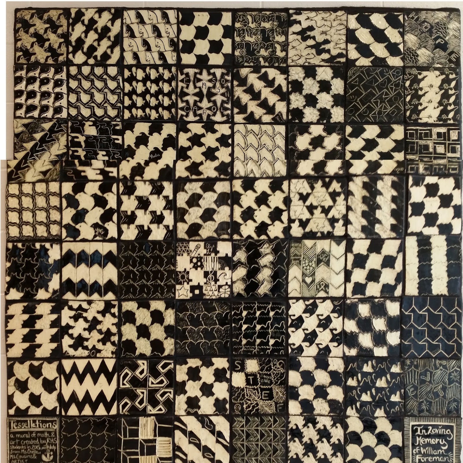 Deb DeMarco: Escher, Tessellations and Rogers High School