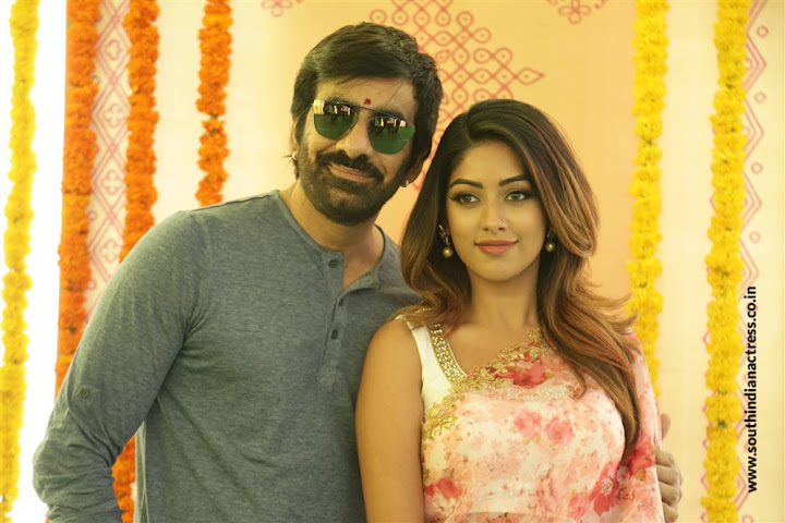 Anu Emmanuel stills at Amar Akbar Anthony Movie Launch - South Indian ...