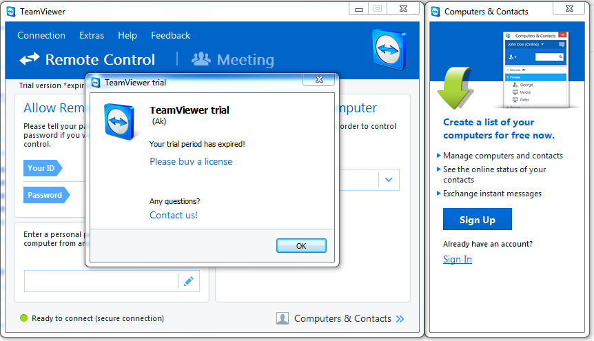 Teamviewer portable và cách sửa lỗi Teamviewer hết hạn dùng thử ~ →ßloġ ...