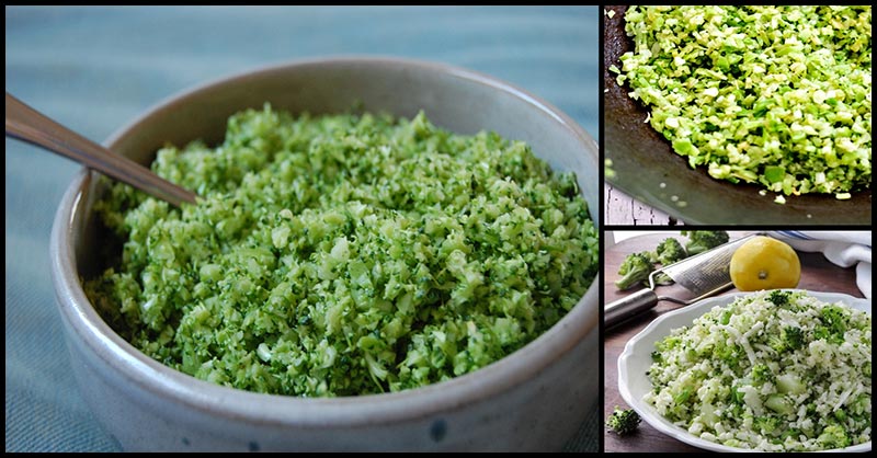 Broccoli Rice: A Healthy Substitute For Steamed Rice | Dr Farrah MD