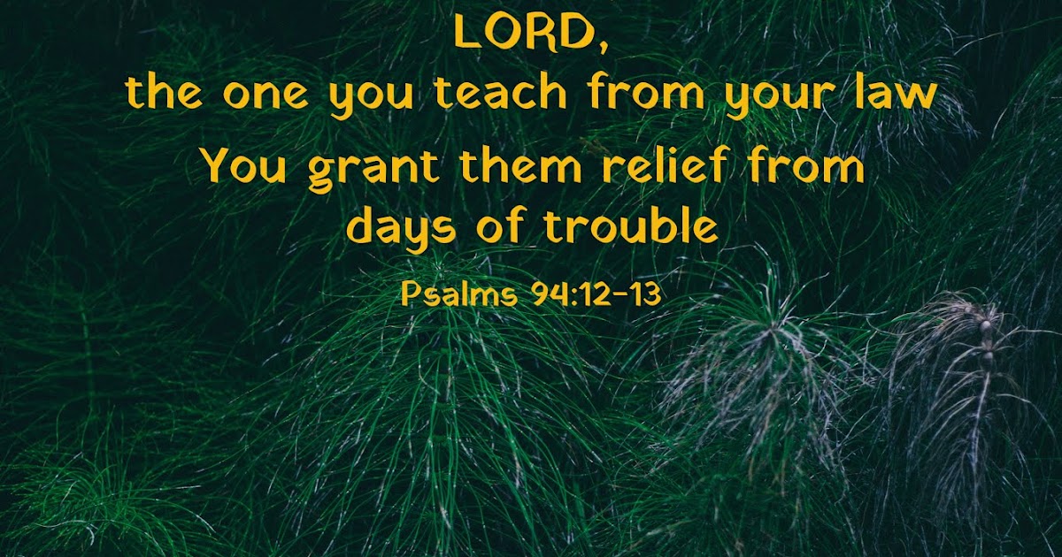 Psalms 94 12 13