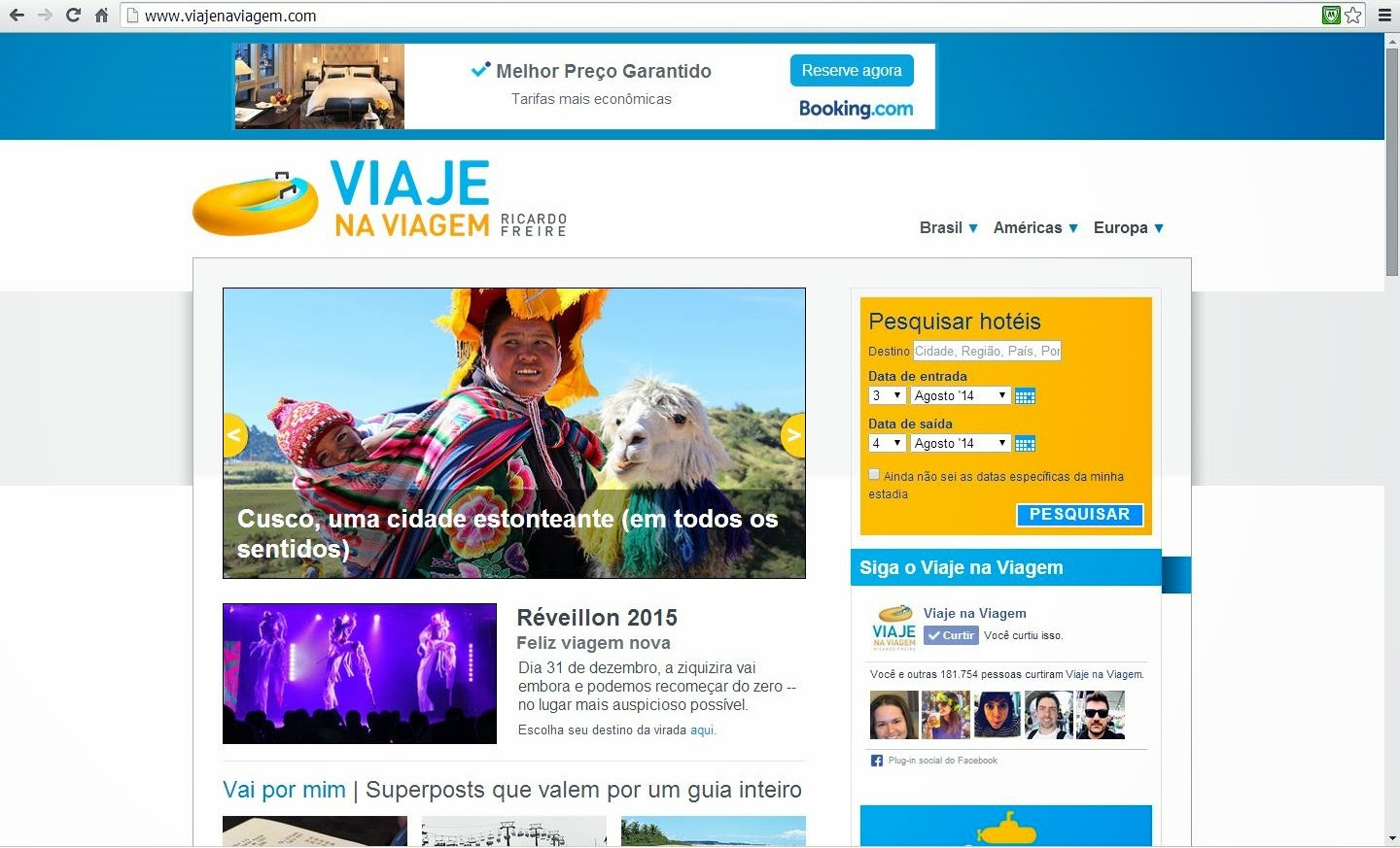 Tá indo pra onde?: Blogs que recomendo - Viaje na Viagem