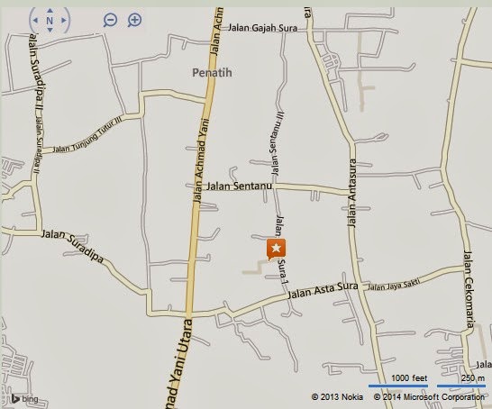 Detail Pasar Merta Sari Bali Location Map | Bali Weather Forecast and ...
