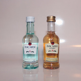 50 Custom Bacardi Rum Mini Bottle Labels Wedding Favors - Unxia