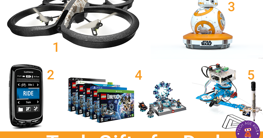 Top Tech Gifts for Dads 2016 Edition | Tech Age Kids | Technology for ...