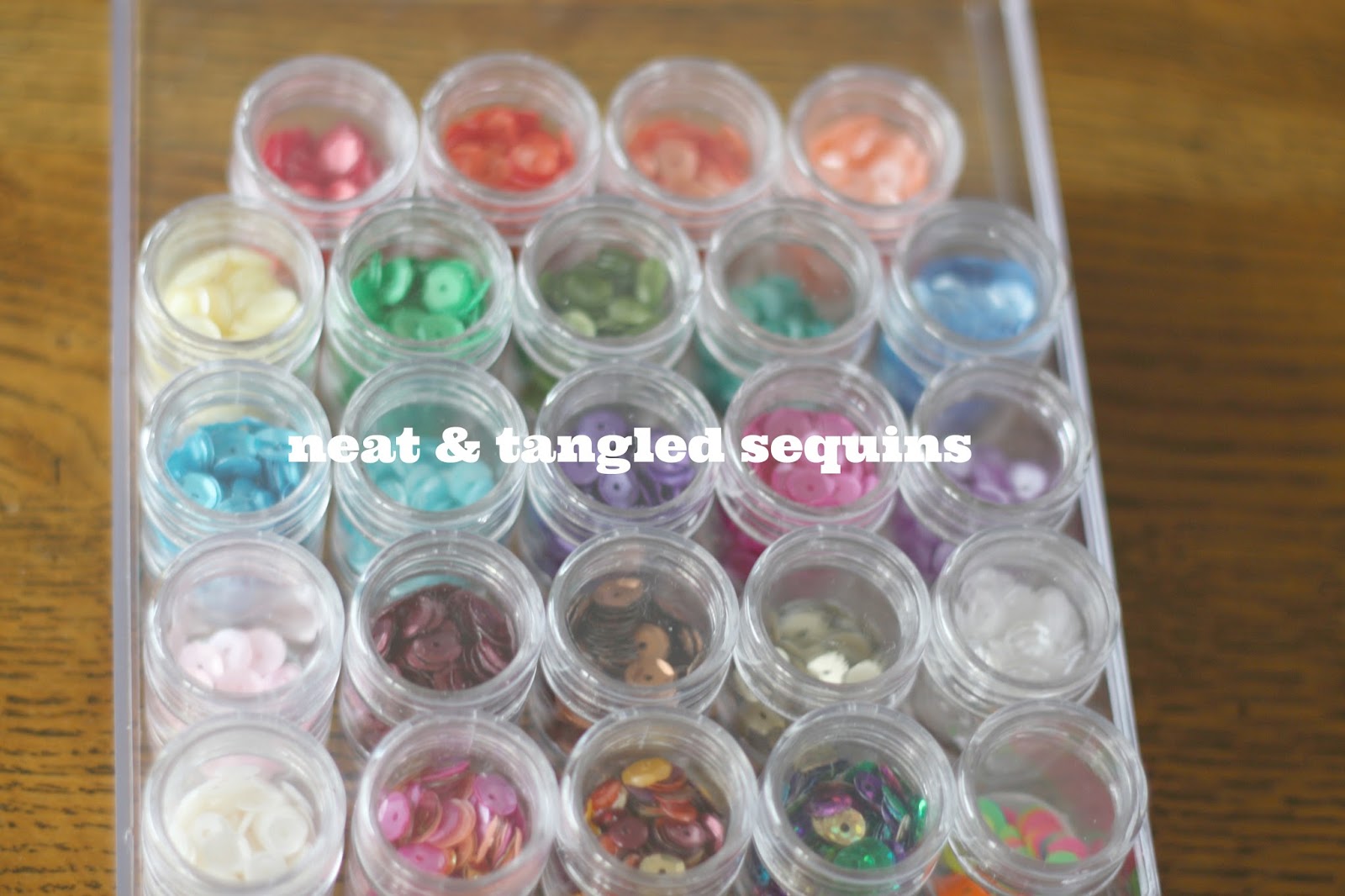 Sequin Storage! - Neat and Tangled