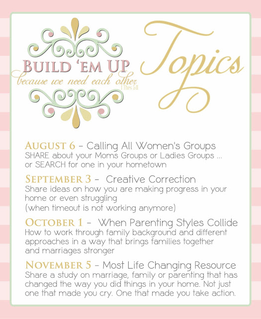 Kelly's Korner: Build em Up - Most Life Changing Resource